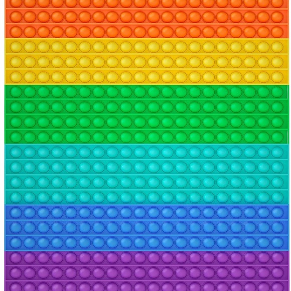 Toys | Jumbo 40 Bubbles Pop It Fidget Giant 157 Inch Push Pop Bubble ...